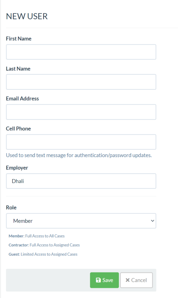 Add Users to Your Account - Case Management Software Free, Fast and ...